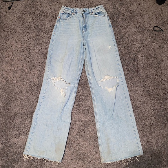 Garage | Jeans | Garage High Rise Baggy Denim Jeans Aspen Blue | Poshmark